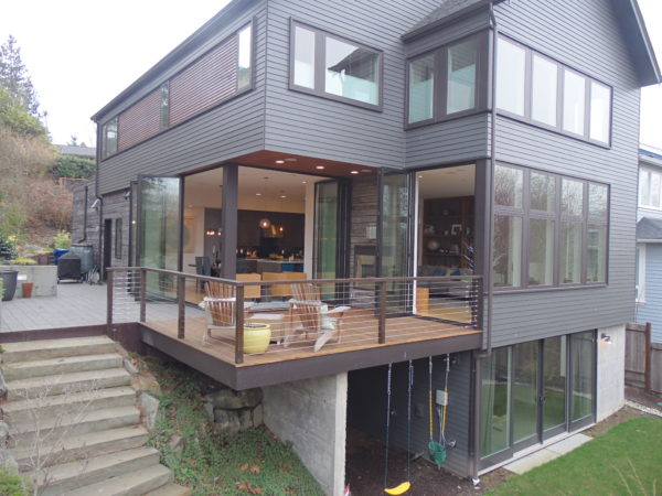 Foldedører ute | Sunflex SF55 | Skreddersydd for terrasse og utestue ...